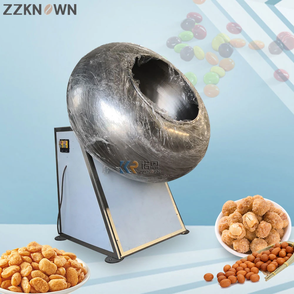 High-Efficiency-Coater-Chocolate-Candy-Coating-Machine-Hot-Melt-Snack ...