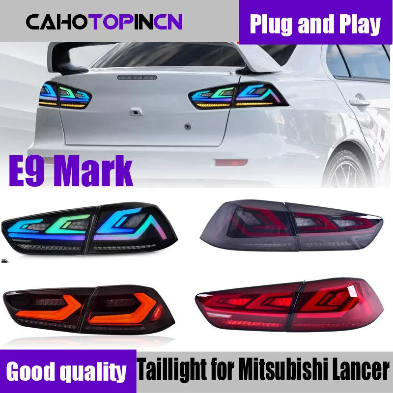 Luces-traseras-de-estilo-para-coche-Mitsubishi-Lancer-10-EVO-x-l-mpara ...