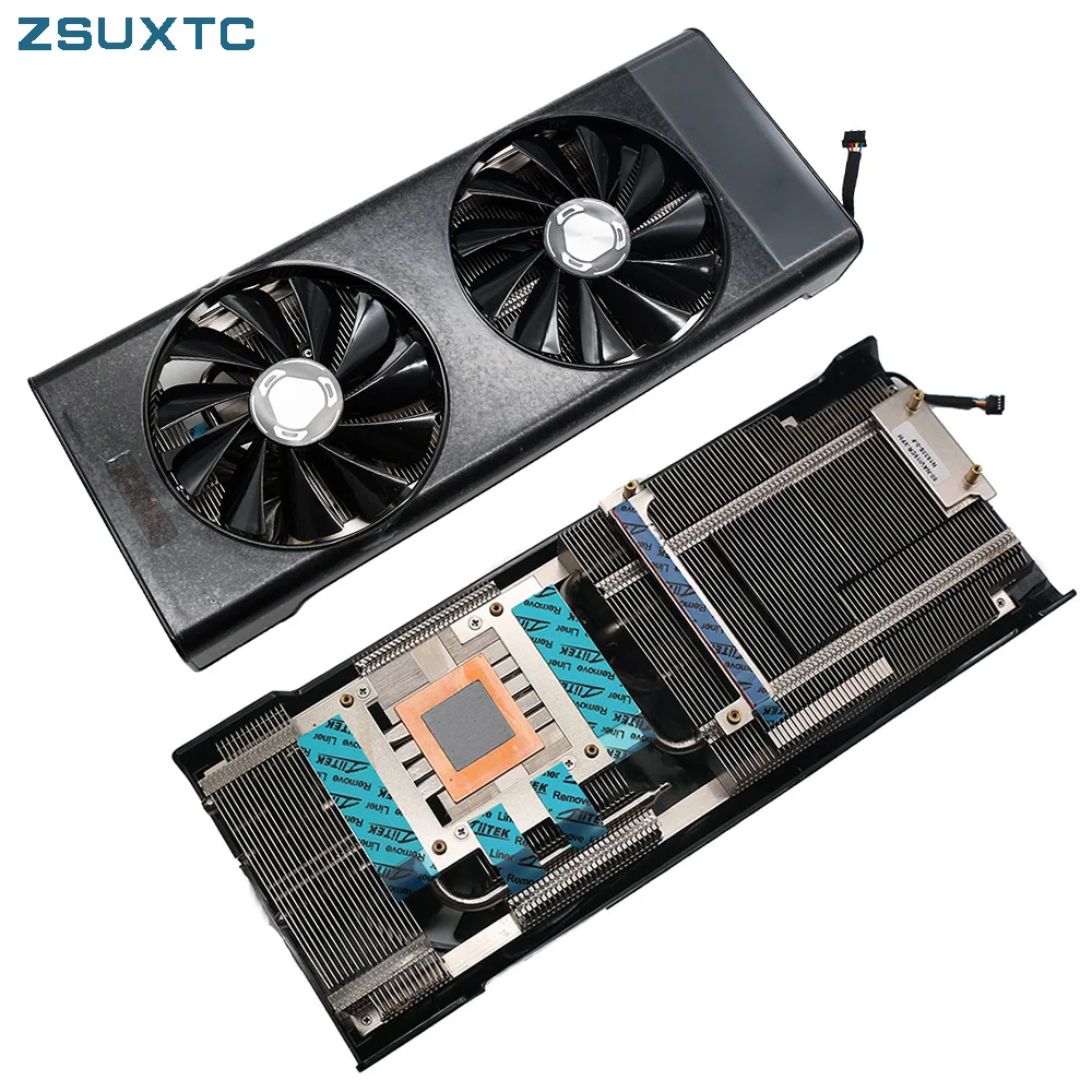 FDC10U12S9-C CF1010U12S RX 5700XT、RX-57XT86OD GPU Fan，For XFX Radeon ...