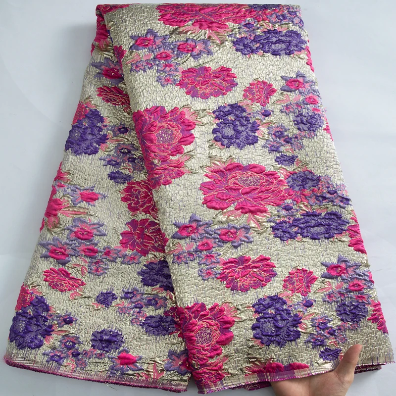 SJD-High-Quality-African-Brocade-Lace-2024-French-Demask-Fabric ...