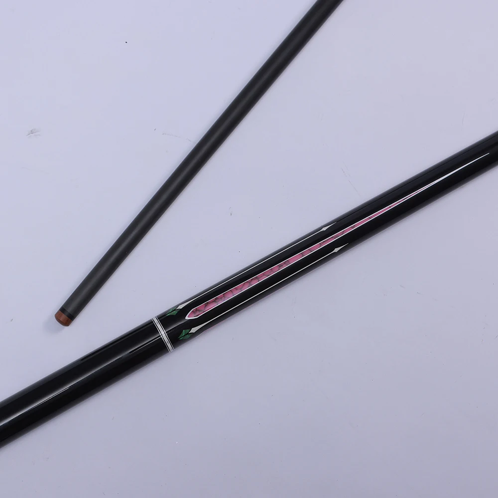 1/2 Break Cue Uni-loc 12.9mm 100% Real Carbon Fiber Black Technology ...