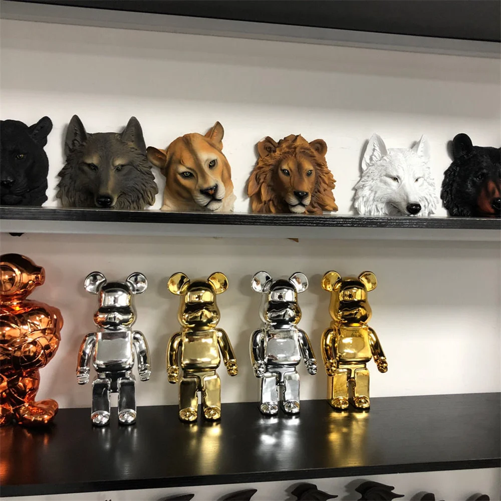 Animal Mounted Head: Realistic Resin Statues for Modern Farmhouse and ...