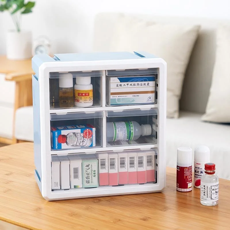 Multi-layer Medical Storage Box Family Medicine Store Bins Pill Kit ...