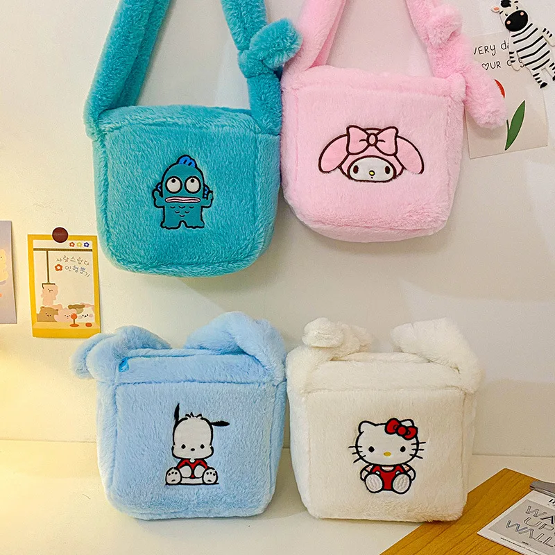 23Cm-Kawaii-Anime-Sanrio-Handbag-Hello-Kitty-My-Melody-Cinnamoroll ...
