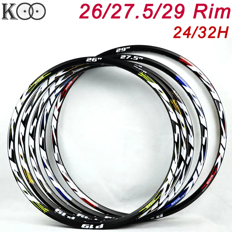 319 Disc Brake Bike Rim 26 "27.5" 29 "Mountain Bike Double Layer Rim ...