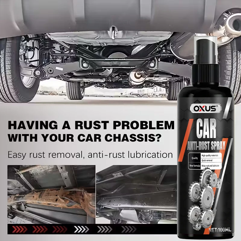 Multi-Purpose Rust Remover Spray For Car Parts, Bike Chains, Metal ...