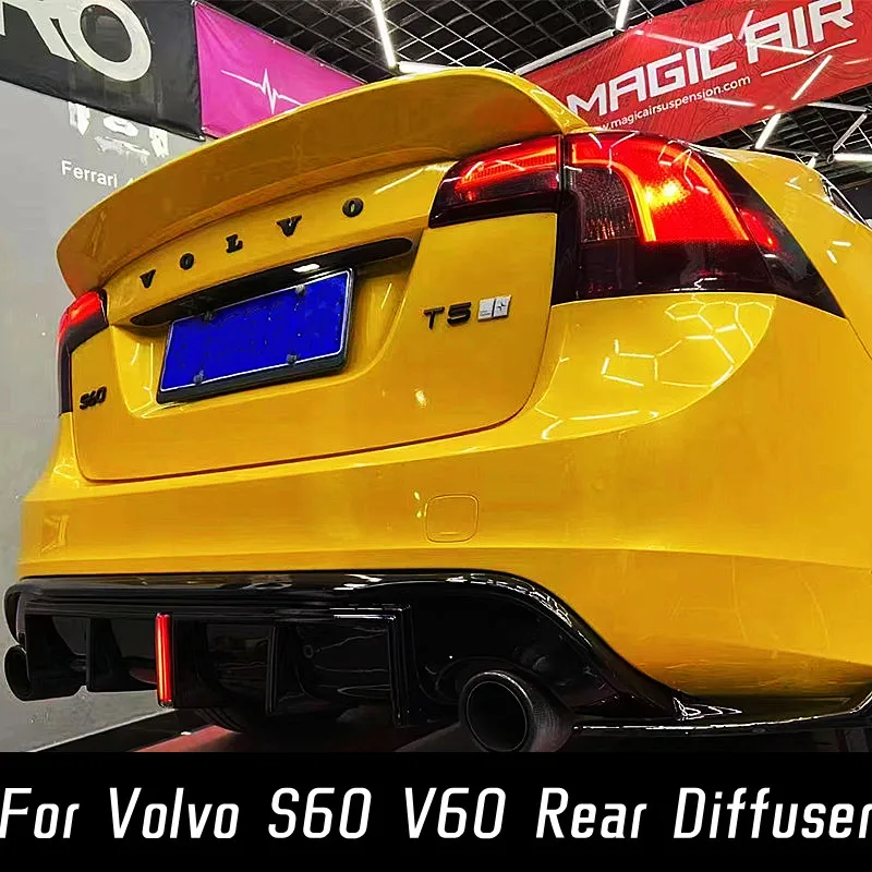 For 2014 15 16 17 18 Volvo S60 V60 4 Door Sedan Car Rear Bumper ...