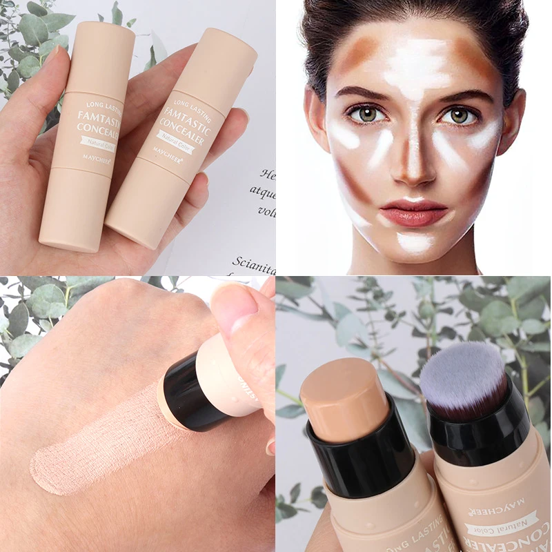2-in-1-Face-Highlighters-Sticks-Concealer-Contour-Stick-Body-Makeup ...