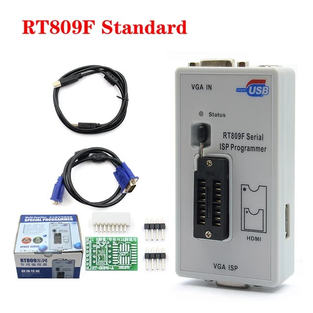 RT809F ISP Programador RT809 Lcd Usb Chip Eeprom Programador Ferramentas De Reparo Do Carro 24 ...