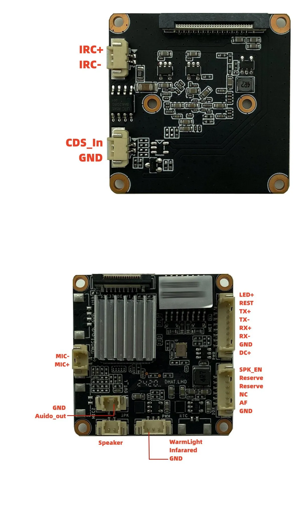 8MP 4K IMX415 + MStar SSC378QE 3840*2160 20FPS Плата модуля IP-камеры ...