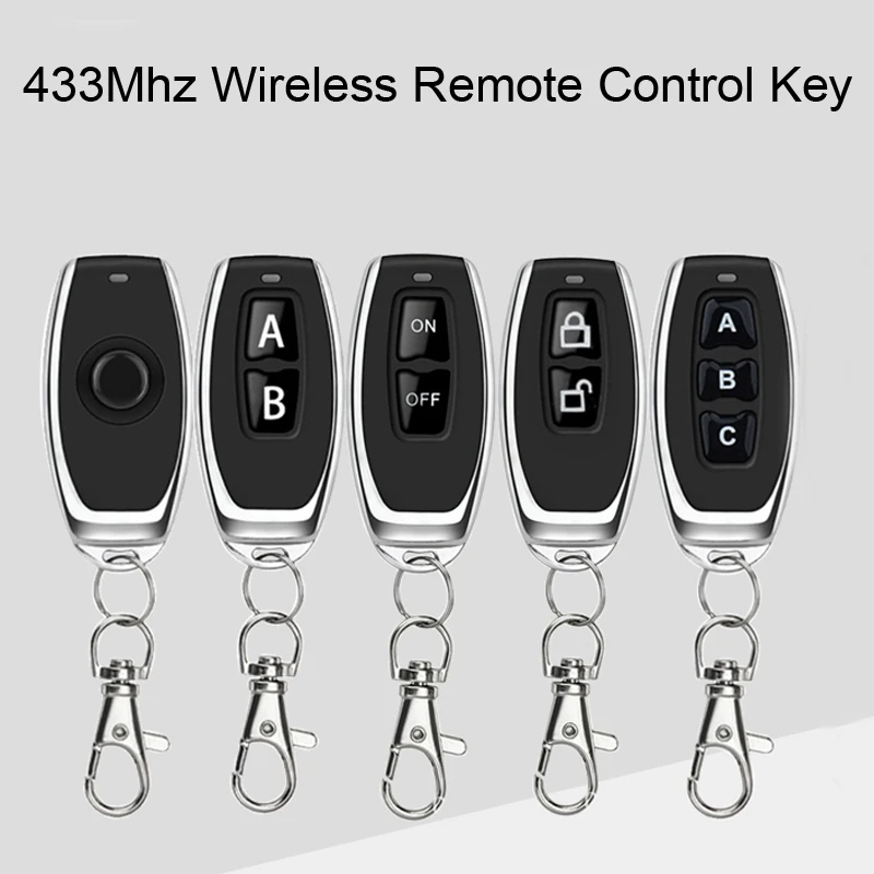 433Mhz-Remote-Control-Controller-Universal-Clone-Learning-Code-Fixed-Code-For-Gate-Garage-Door ...