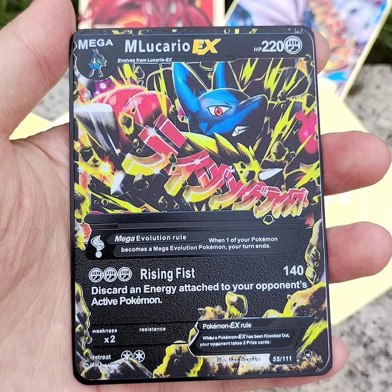 Mega Lucario Ex Card