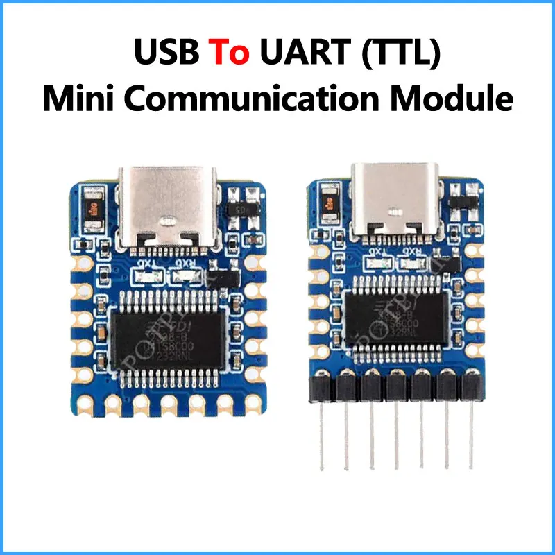 USB-TO-TTL-Mini-FT232-UART-Communication-Module-Converter-Original ...