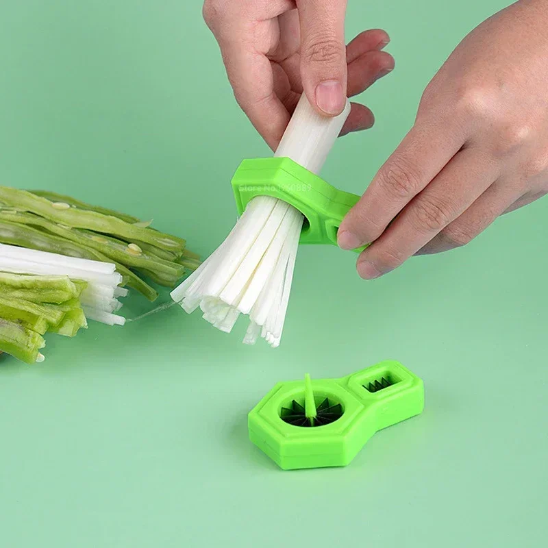 Green-Onion-Cutter-Household-Plum-Flower-Slicer-Shredded-Scallion ...