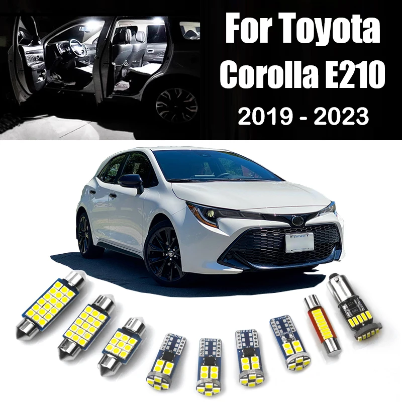 11pcs-Car-LED-Bulbs-For-Toyota-Corolla-E210-2019-2020-2021-2022-2023 ...