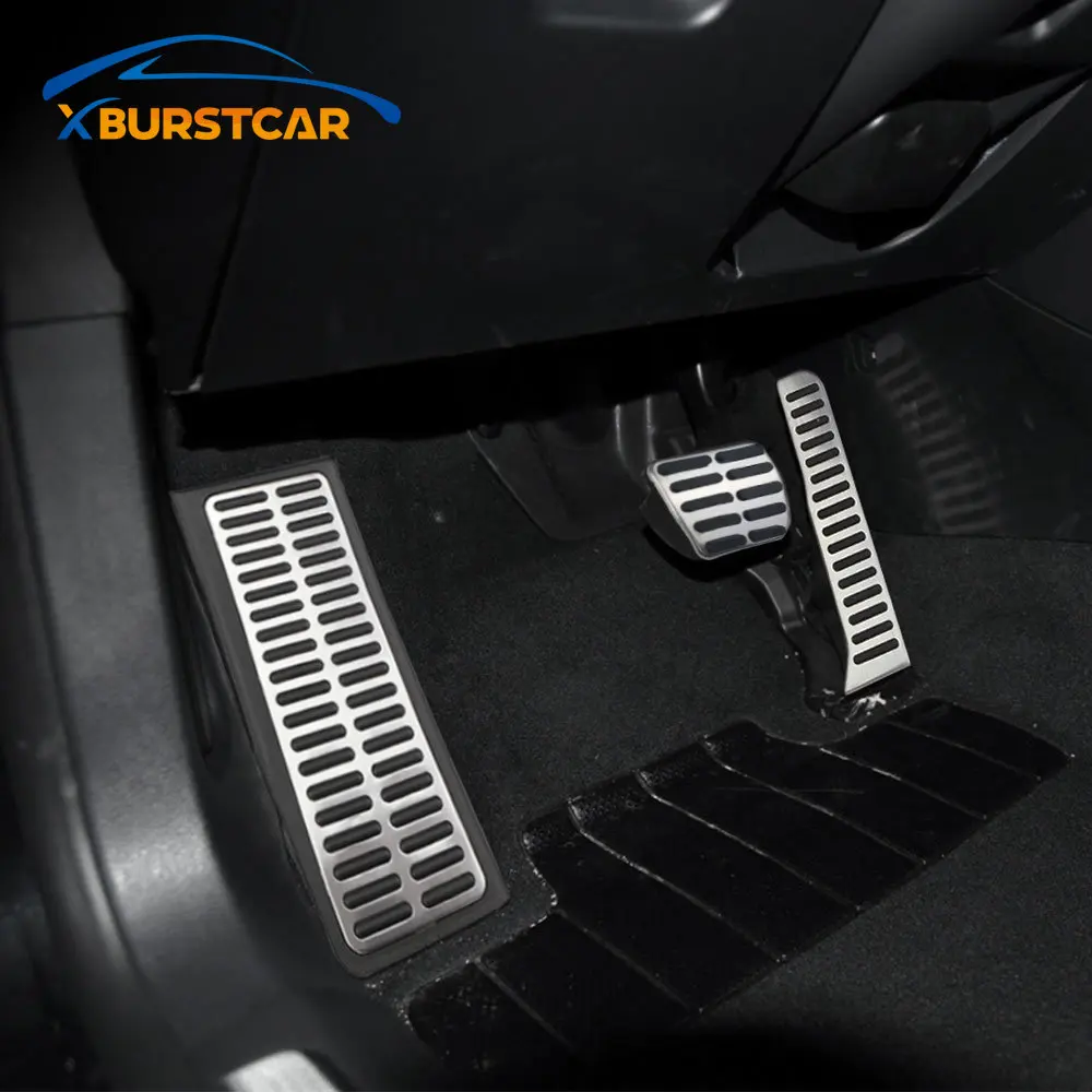 Xburstcar Stainless Steel Lhd Car Pedals Fit For Volkswagen Vw Golf 5 ...