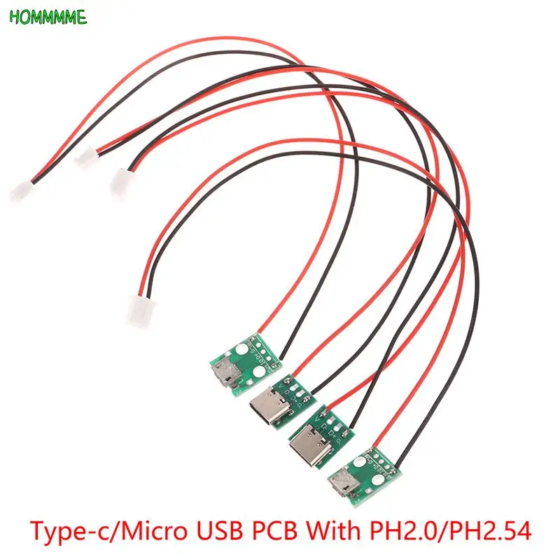 Micro-USB-To-DIP-Female-Connector-Breakout-Board-Charging-Cable ...