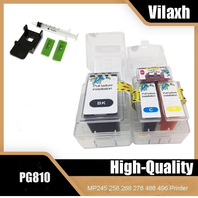 Vilaxh-PG-810-CL-811-Smart-Cartridge-Refill-For-Canon-PG810-CL811-PG ...