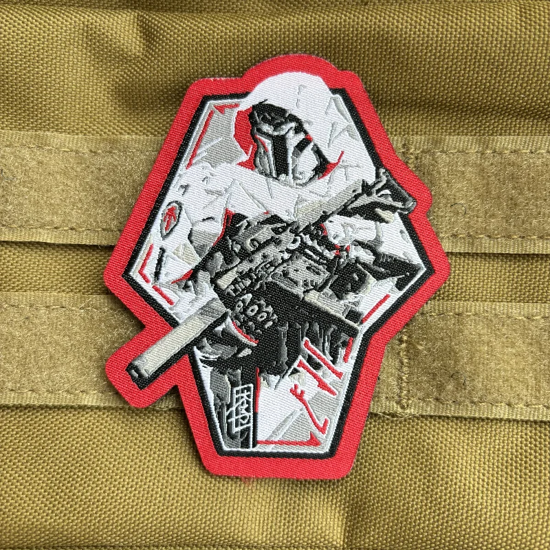 Fett-Tactical-Patch-Mandalorian-Warrior-Hook-and-Loop-Woven-Patches-Bounty-Hunter-Morale-Badge ...