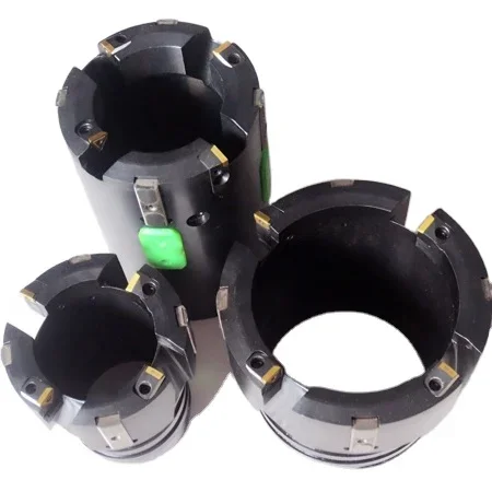 High-quality-trepanning-tools-BTA-deep-hole-drill-head-with-inserts-and ...