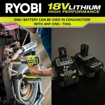 RYOBI ONE+8.0Ah high-performance lithium battery, no memory effect, low ...
