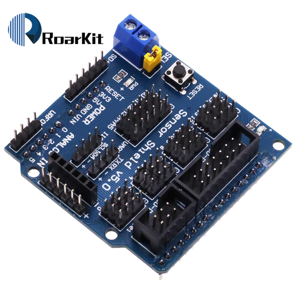 Placa-de-expansi-n-para-Arduino-UNO-R3-Escudo-de-Sensor-V5-0-bloques-de ...