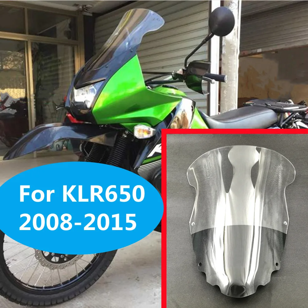 Motorcycle Fairing Windscreen KLR 650 For Kawasaki 08-15 KLR650 ...