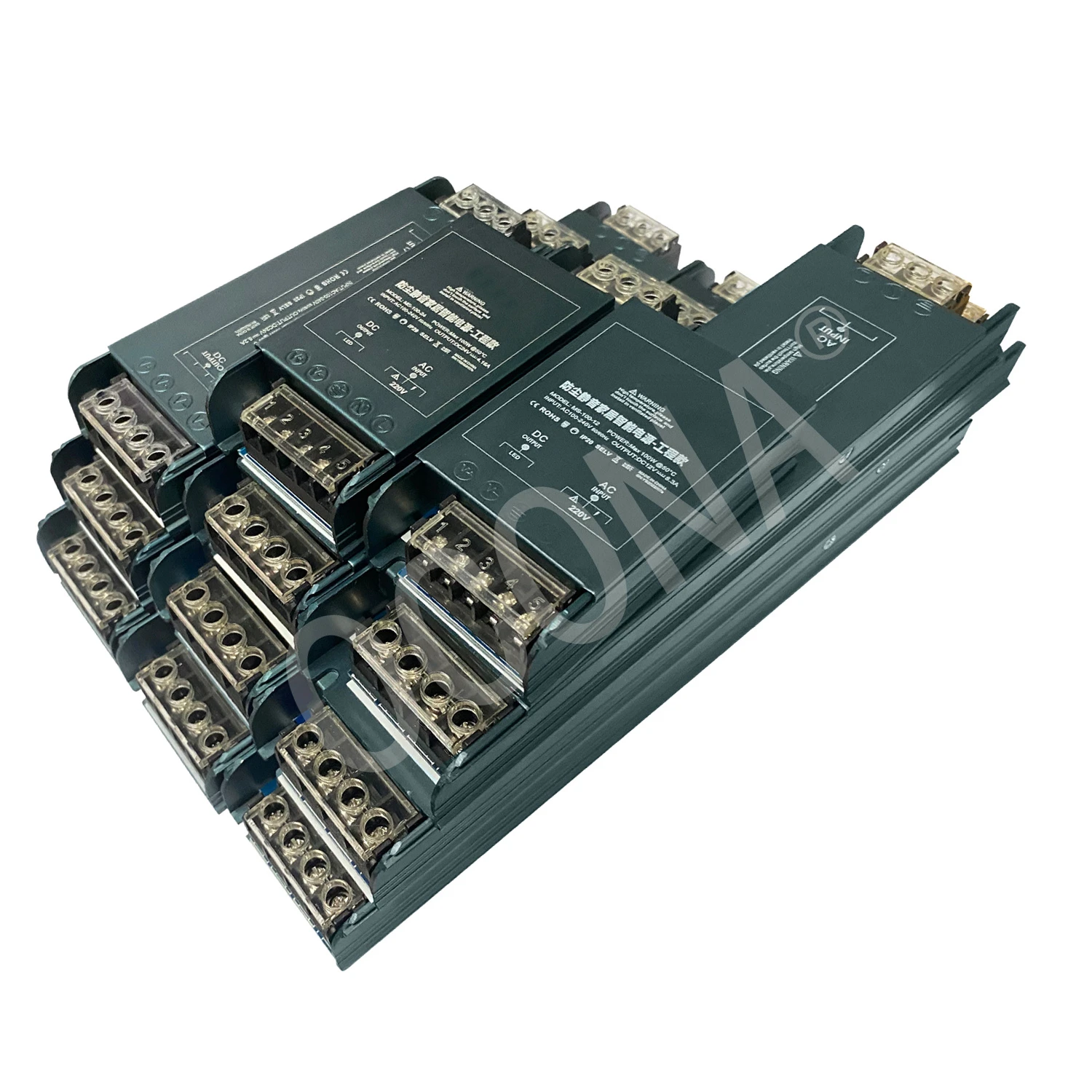 DC 12V 24V Mini Power Transformer Supply For LED Lighting 110 220V ...