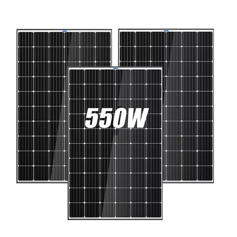 10-Years-Performance-Warranty-550W-Monocrystalline-Solar-Panels-Half ...