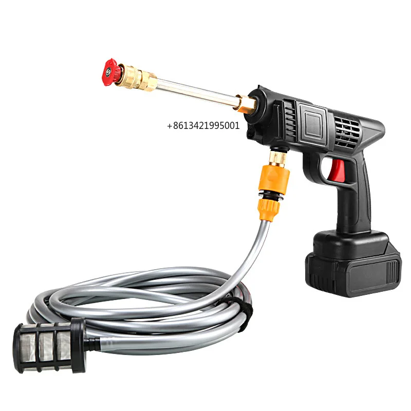 Cordless-Portable-High-Pressure-Electric-Car-Washer-Gun-With-48V ...