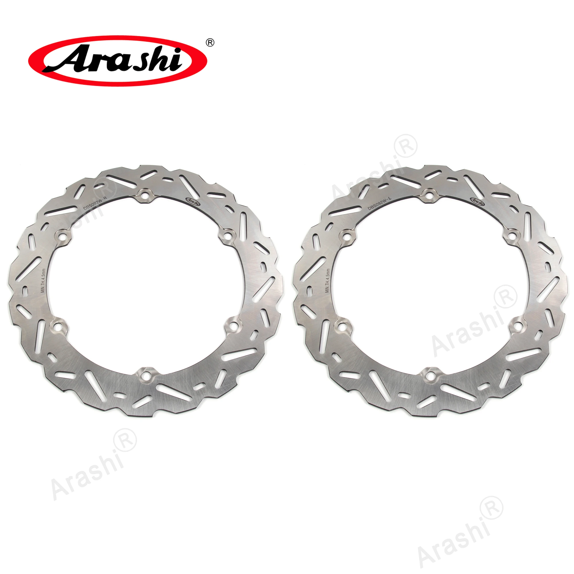 Arashi-2PCS-CNC-Front-Brake-Disc-Brake-Rotors-For-HONDA-CB650F-ABS-2014 ...