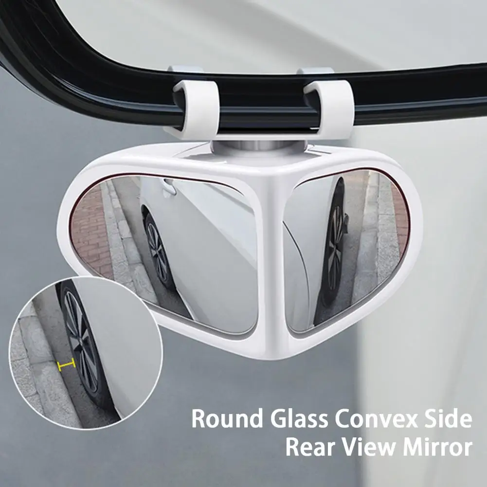 60-Degree-Rotatable-2-Side-Car-Blind-Spot-Convex-Mirror-Automibile ...