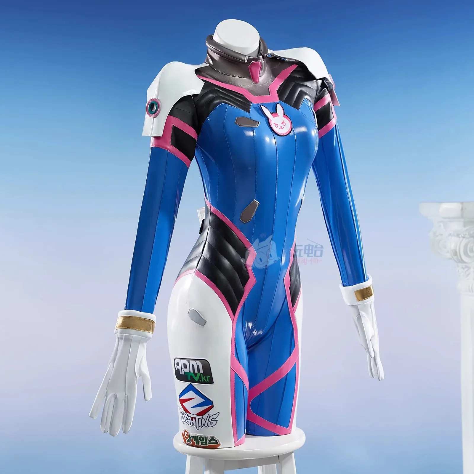 Game Overwatch Dva Song Hana Cosplay Costume Women Cute Elasticity ...