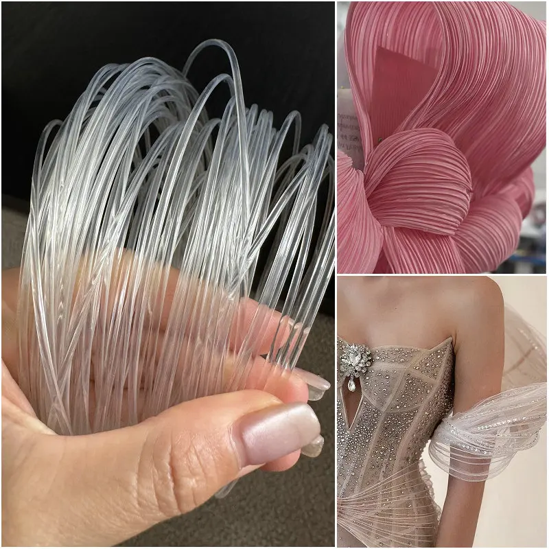 5Yards-Round-Plastic-Boning-Corset-Bone-Diy-Nylon-Bra-Underwires-Bone ...