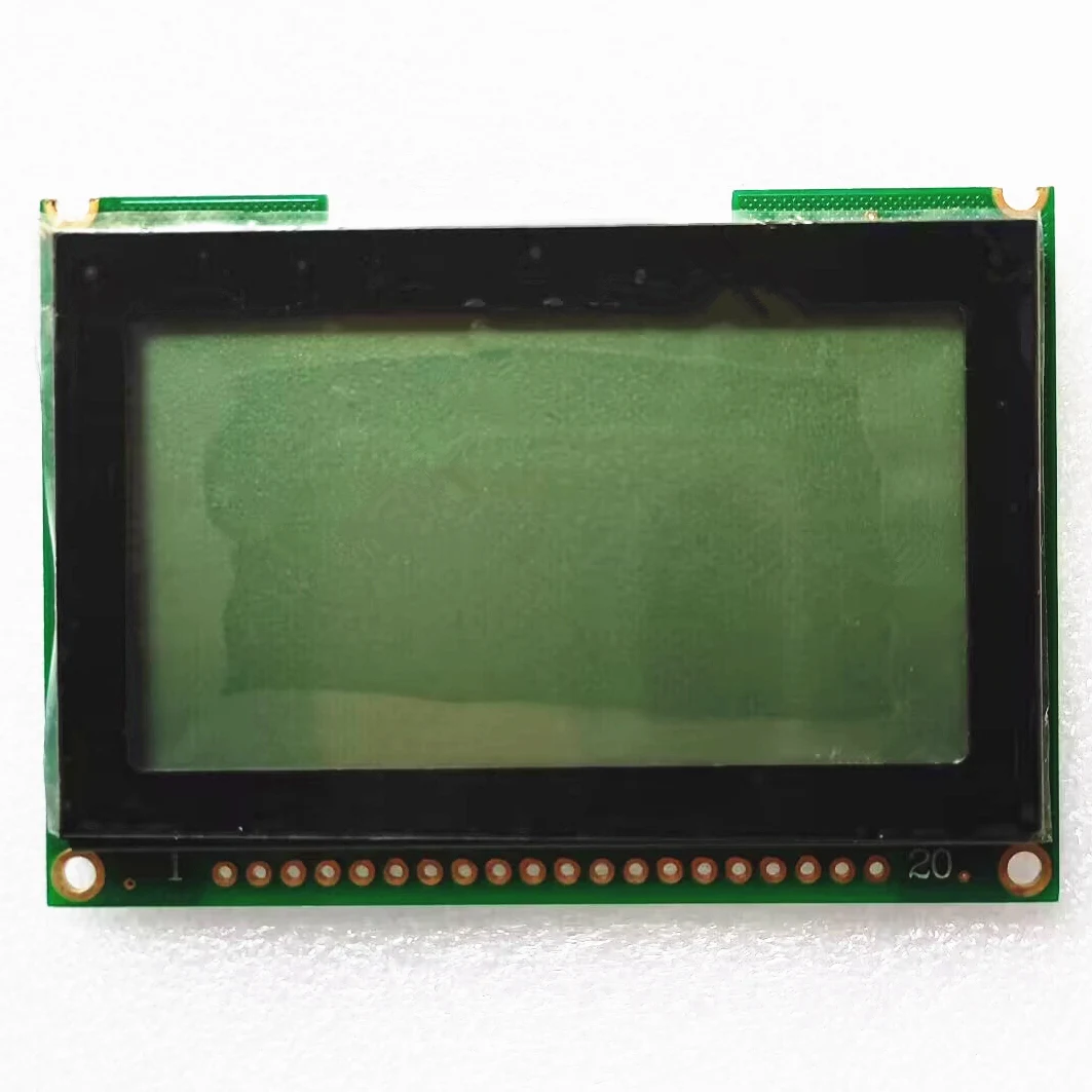1 pçs 75x52.8mm pontos gráfico cinza display lcd módulo p3u30 relé de ...