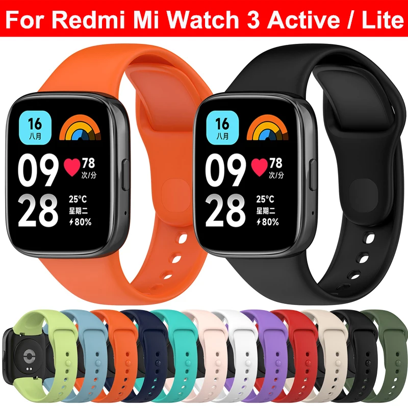 Watch-Strap-Bracelet-For-Xiaomi-Redmi-Watch-3-Active-SmartWatch-Band ...
