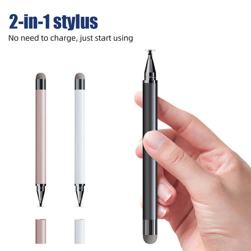 5pcs-2-in-1-Universal-Stylus-Pen-For-Tablet-Mobile-Android-IOS-Phone ...