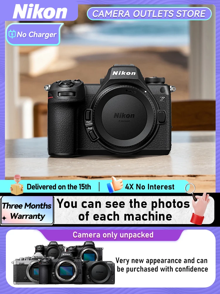 Nikon Z6III Z6 III Full-Frame Mirrorless Camera Digital Compact ...