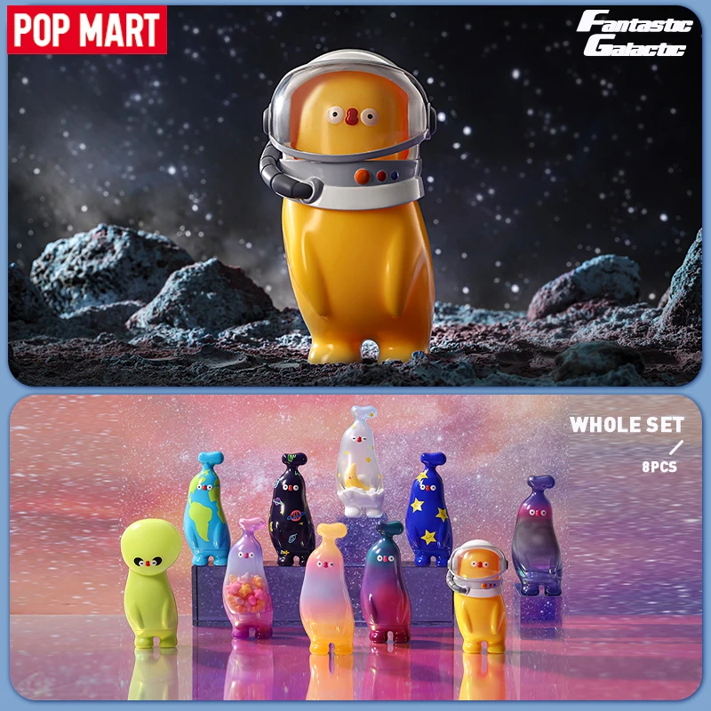 Pop Mart Flabjacks Banana Boo Fantastic Galactic Series Mystery Box 1pc ...