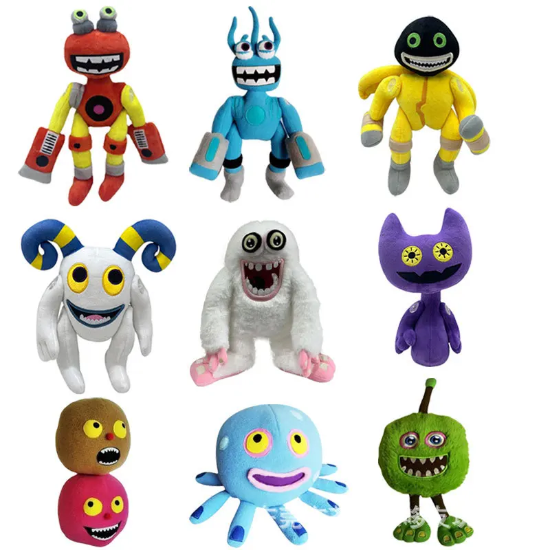 25cm-Game-My-Singing-Monsters-Wubbox-Plush-Toys-Cartoon-Peripheral-Soft ...