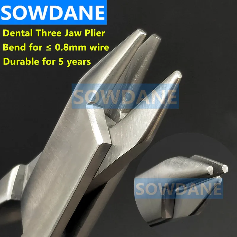 1-piece-Dental-Orthodontic-Three-Jaw-Plier-Three-Prong-Forcep-For-Shap ...