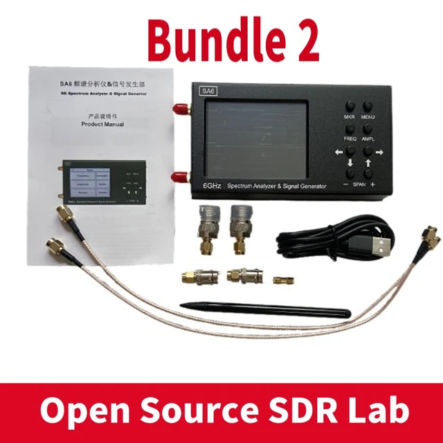 New 6GHz SA6 Portable RF Spectrum Analyzer Spectrum, 49% OFF