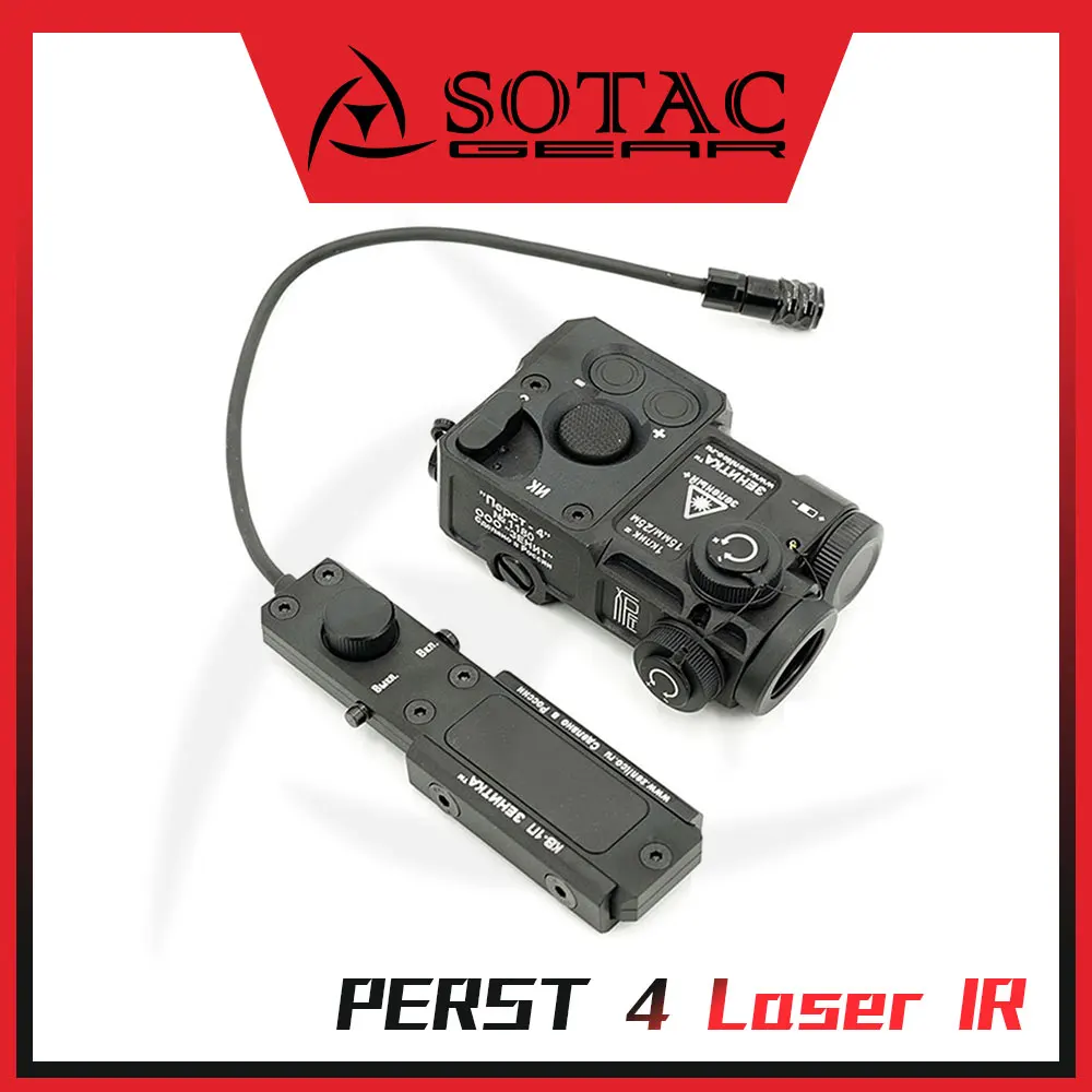 SOTAC Tactical PERST 4 Laser IR Green Dot Sight Light for Hunting ...