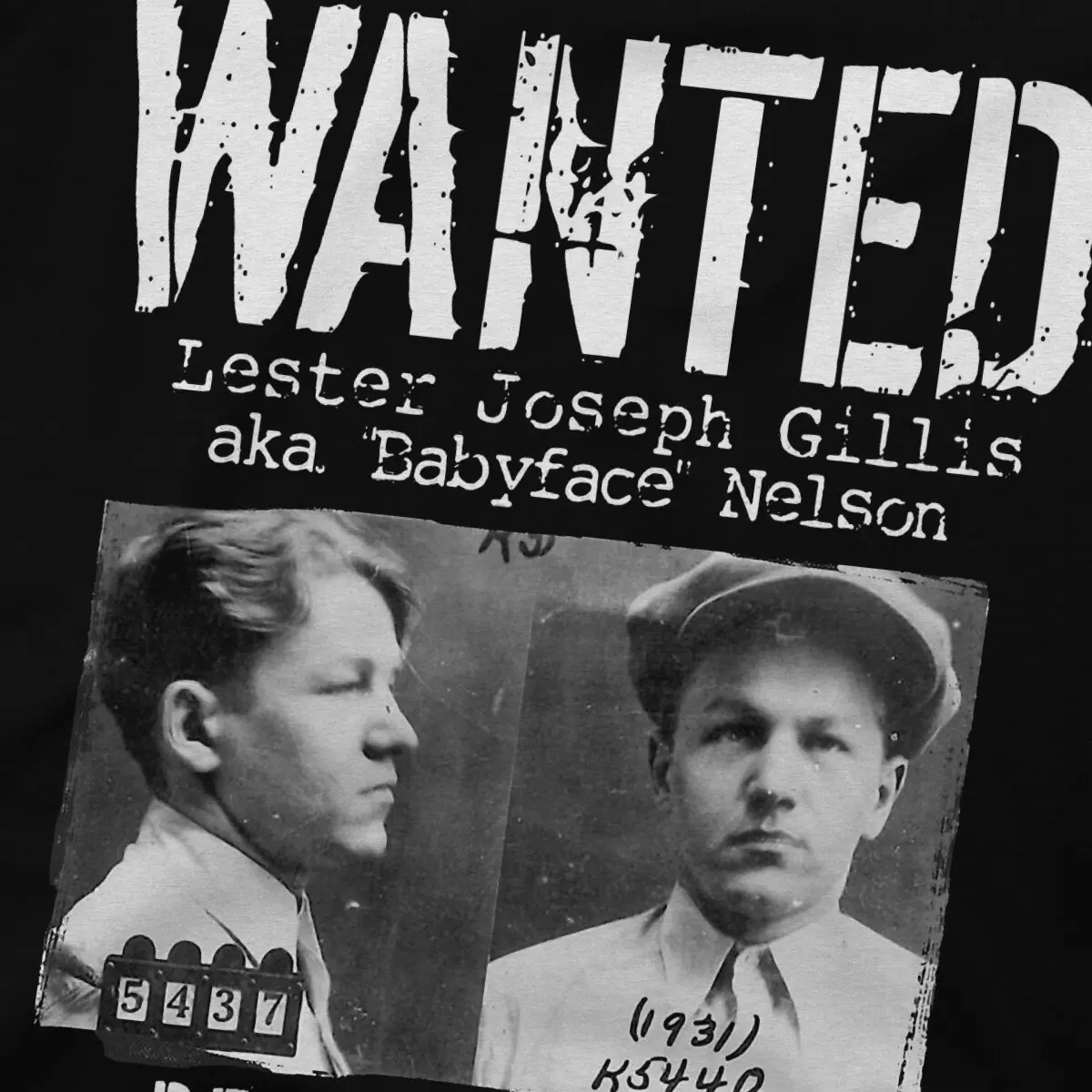 Baby Face Nelson Wanted Poster