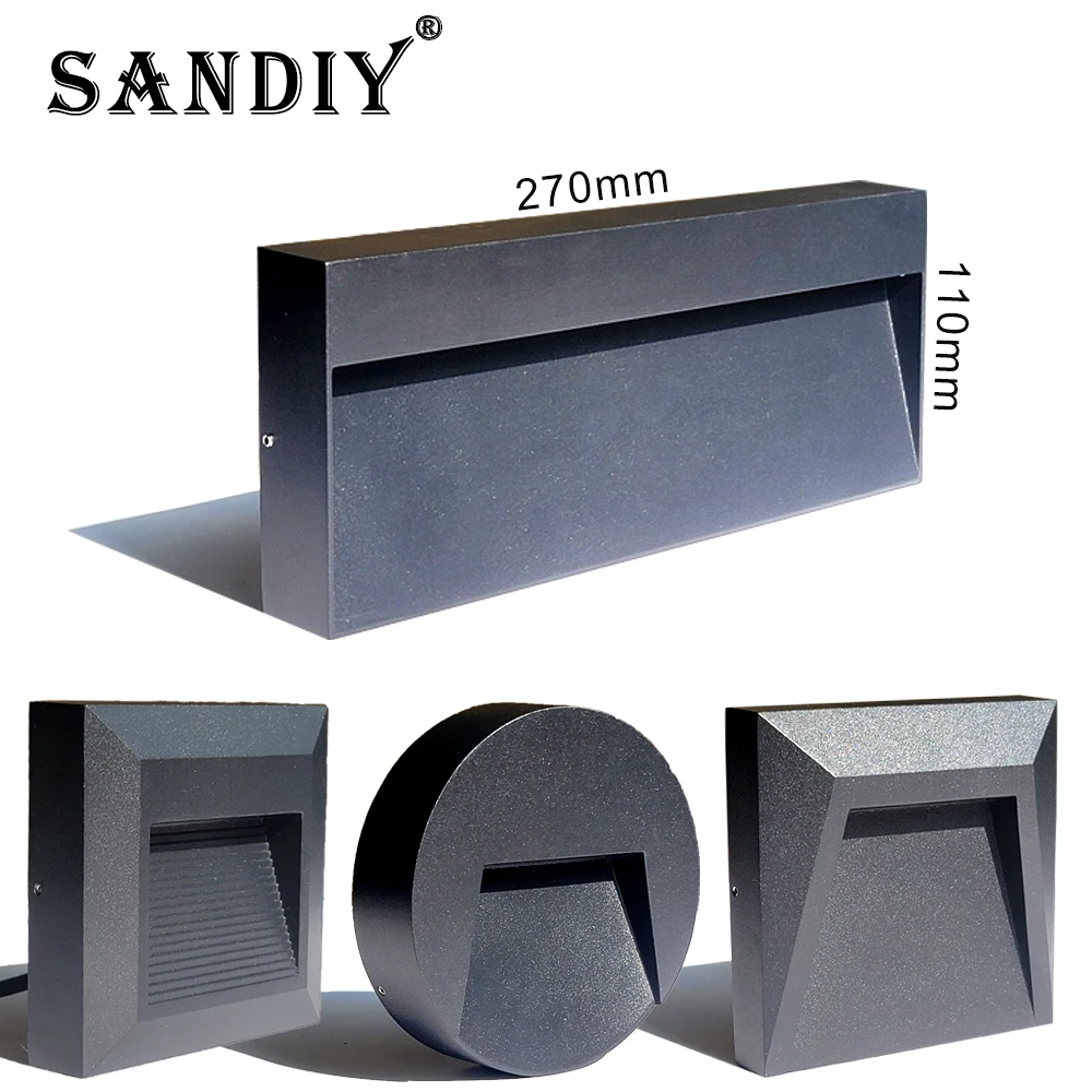 Outdoor LED Surface Mounted Light Waterproof Universal Wall Lamp for ...