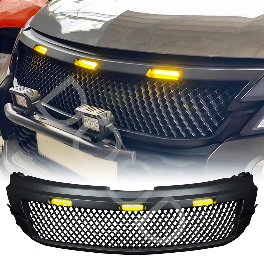 Front Racing Grills Fit For Mistubishi Pajero Sports 2016 2017 2018 ...