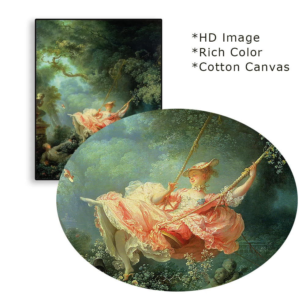 Rococo Painting The Swing