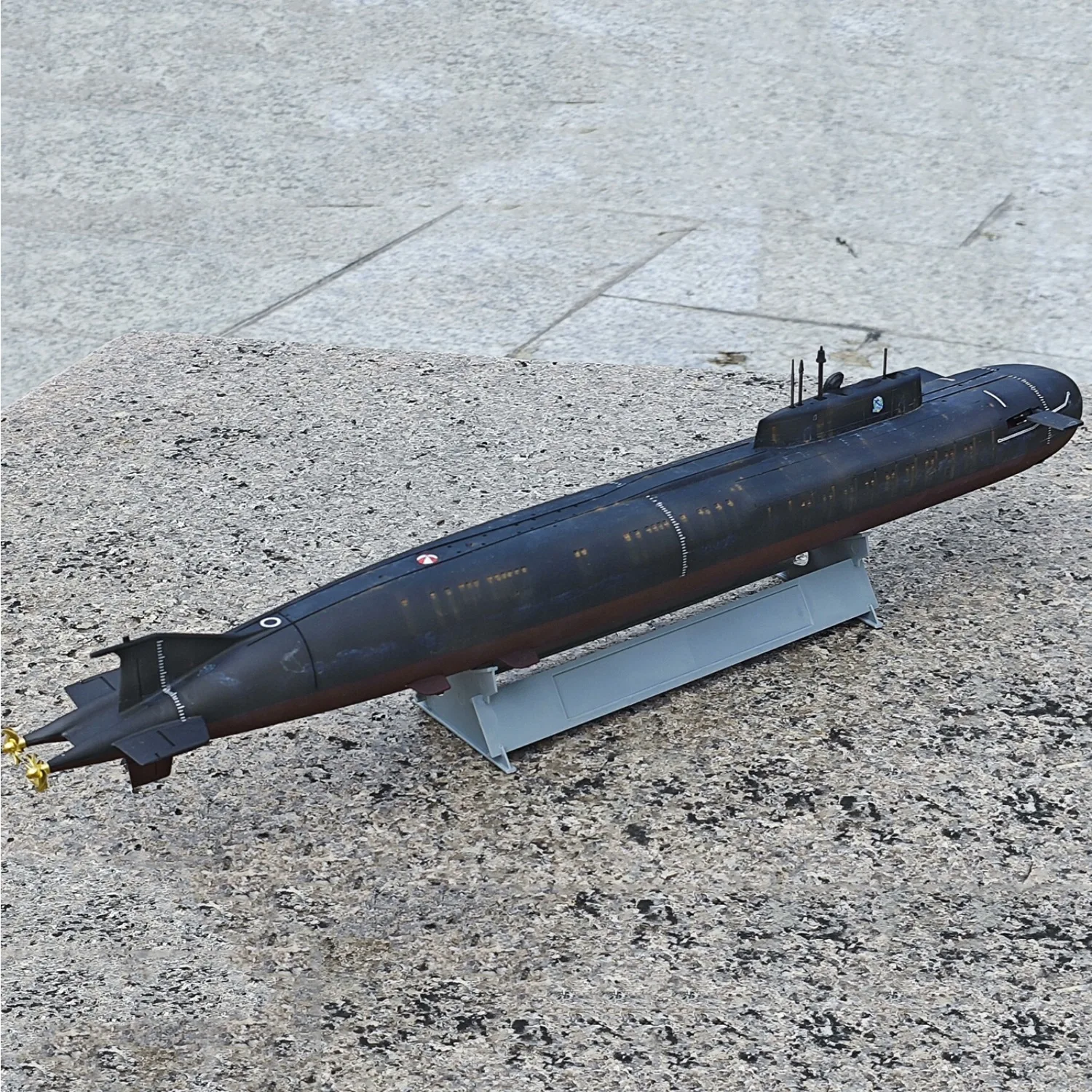 1/350 RC Boat 44cm Simulation Kursk Remote Control Submarine 3D ...