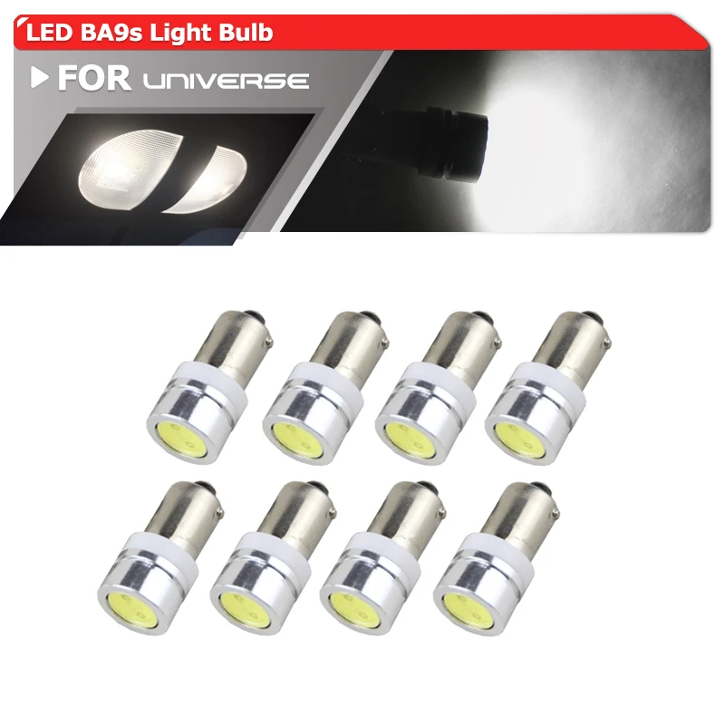 Cob Ba9 Ba9s Single Contact Miniature Bayonet Led Bulb 12v White Car ...