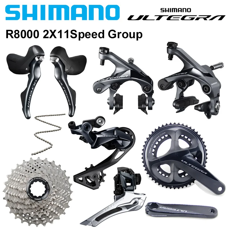 SHIMANO-ULTEGRA-R8000-Umwerfer-Groupset-R8000-STRA-E-Fahrrad-50-34T-53 ...